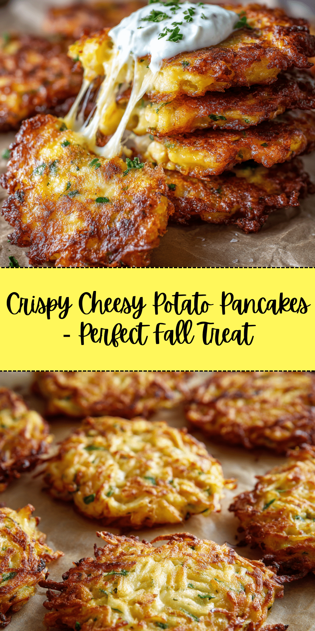 CHEESY POTATO PANCAKES Recipe: Comforting Brunch Delight