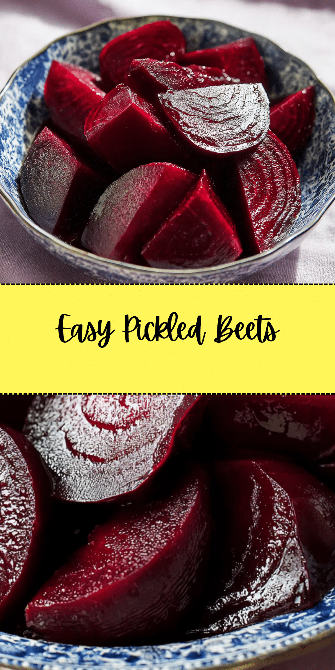 Easy Pickled Beets Recipe - Tangy & Vibrant Pickled Beets
