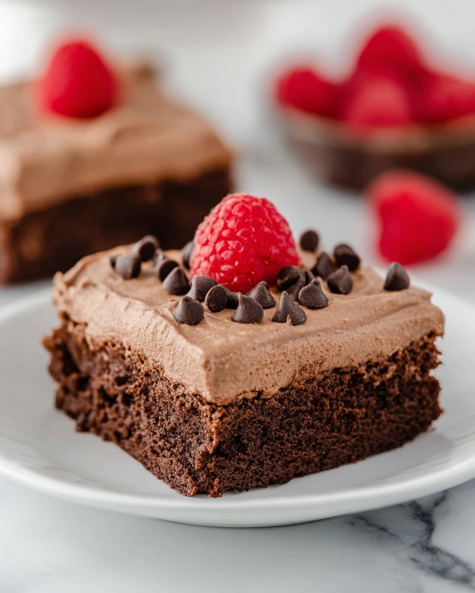Chocolate Raspberry Brownies with Cream Cheese Frosting – Decadent Dessert