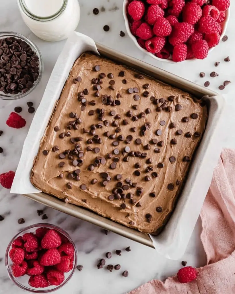 Chocolate Raspberry Brownies with Cream Cheese Frosting – Decadent Dessert